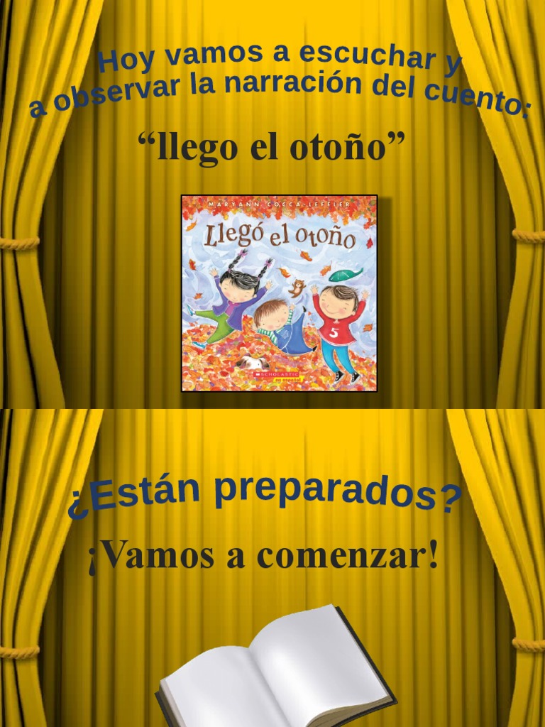 Cuento Comprensión Lectora - Llegó El Otoño | PDF