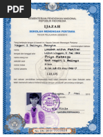 Ijazah SD PDF | PDF