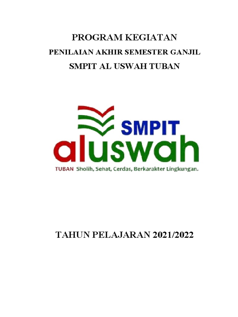 Program Kegiatan PTS Ganjil 2021-2022 | PDF