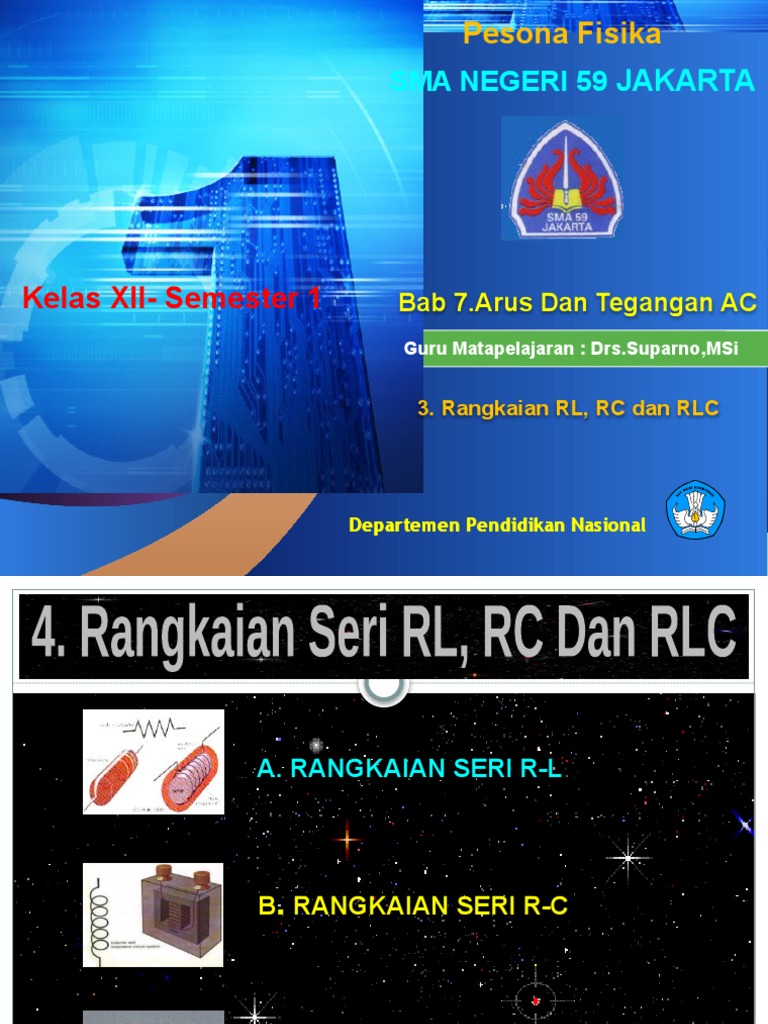 Rangkaian Seri RL RC Dan RLC | PDF
