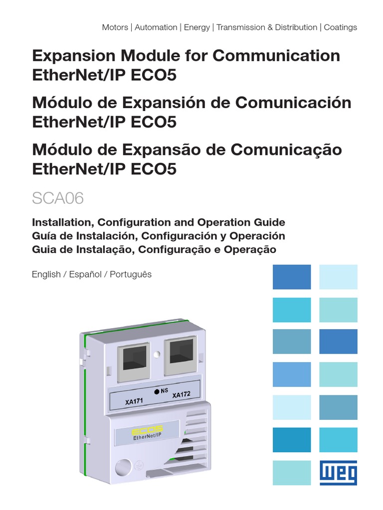 EtherNet/IP ECO5 Module Installation Guide | PDF | Power Supply | High ...