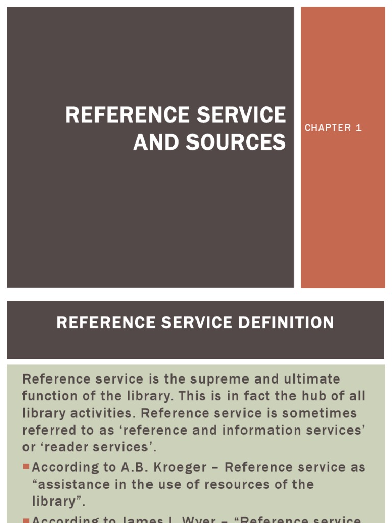 Chapter 1 Reference Sources and Basic Types | PDF | Bibliography ...