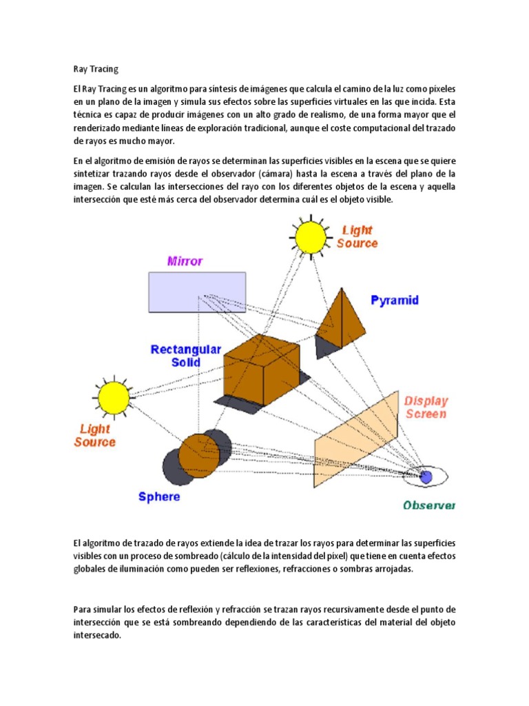 Ray Tracing Photon Mapping | PDF | Óptica | Radiación electromagnética