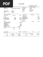Reliance Industries Ltd. - Head Office PAYSLIP | PDF | Taxation | Expense