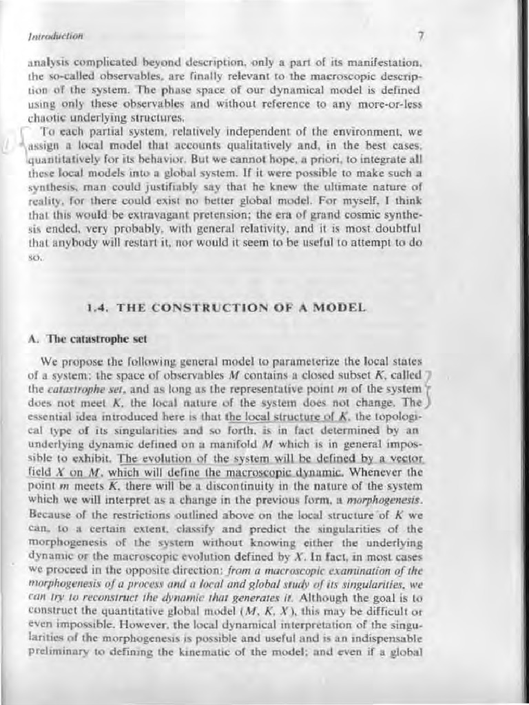 THOM, René. Structural Stability and Morphogenesis Compressed (Arrastado) 4 | PDF | Physics ...