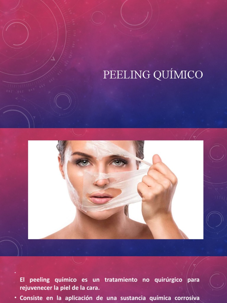 Peeling Químico | PDF | Piel | Causas de la muerte