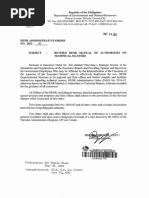 DENR Quality Policy Commitment 2024 | PDF | Science & Mathematics ...