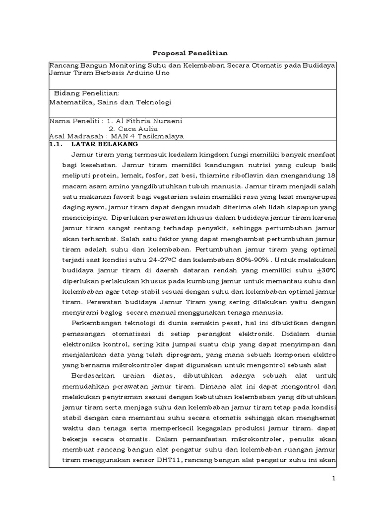 Proposal Penelitian MANPATAS MYRES 2022 Upload - Compressed | PDF