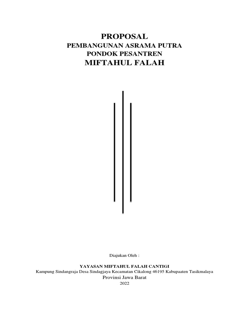 Proposal Ponpes 2022 | PDF