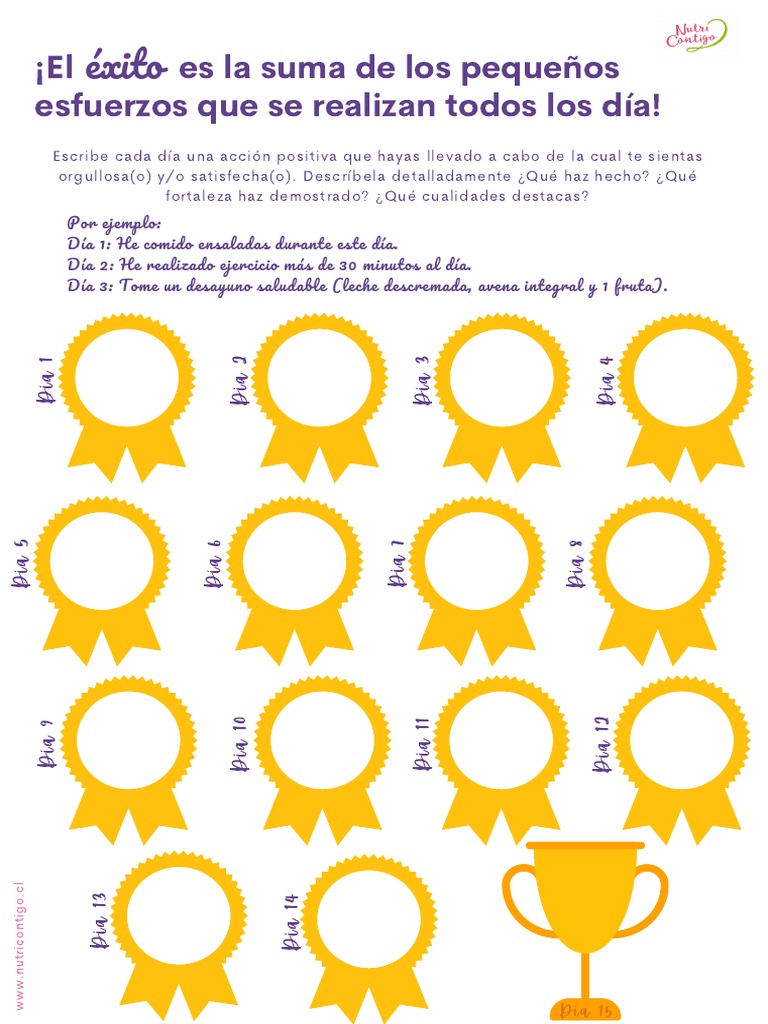 Acciones Diarias para el Éxito Personal | PDF