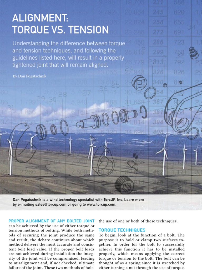 Alignment: Torque vs. Tension | PDF | Nut (Hardware) | Screw