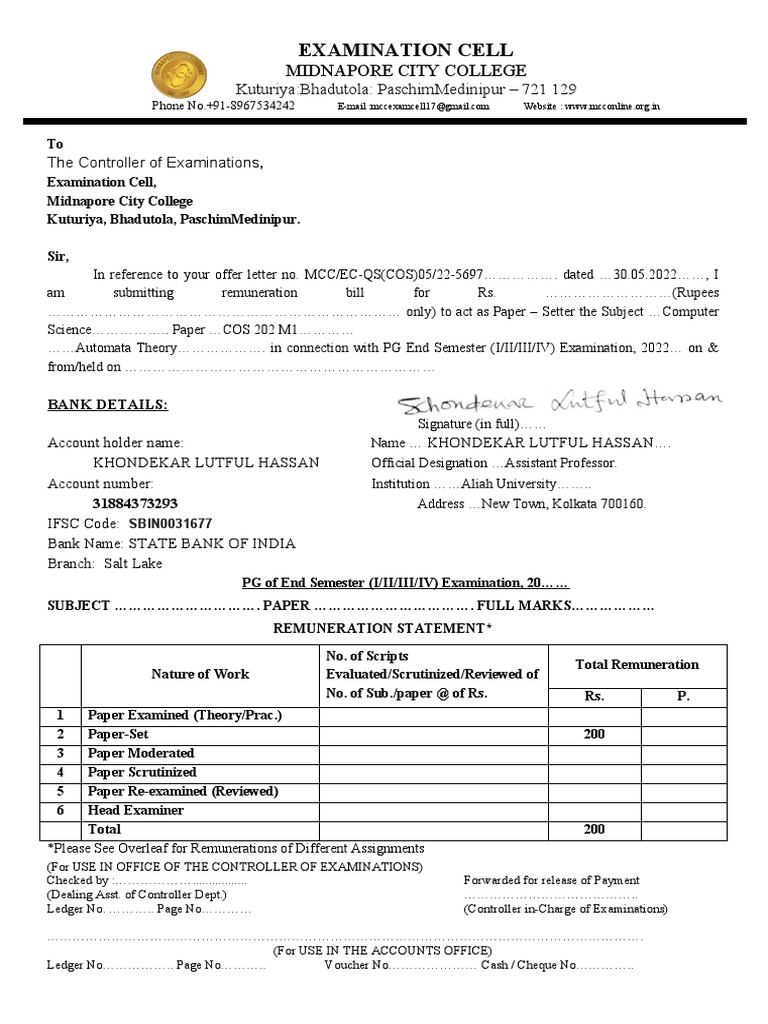 Remuneration Statement | PDF | Payments | Banking