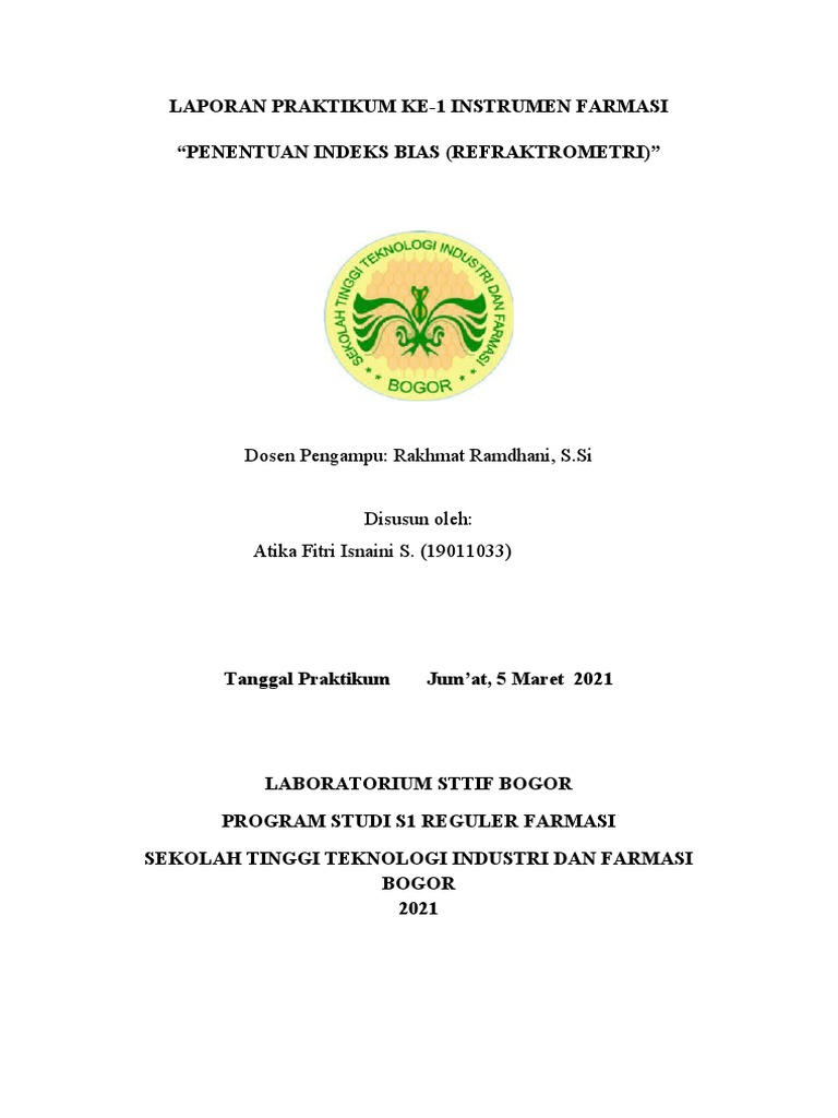 LAP - PRAK. IF Modul 1 | PDF