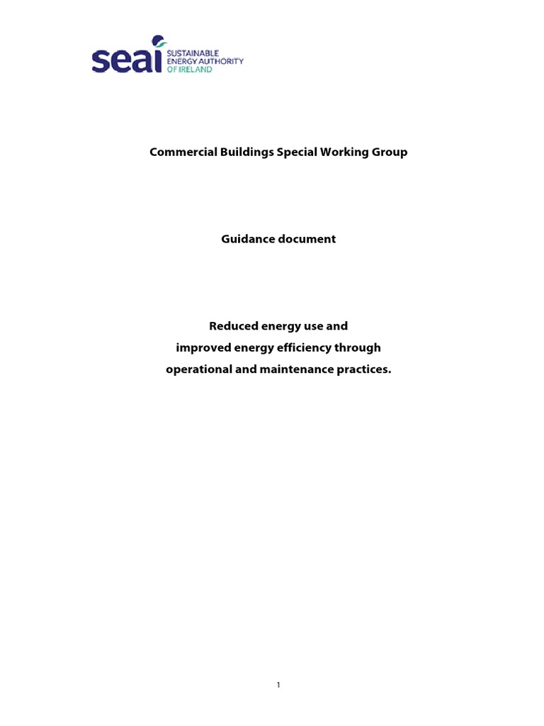 Commercial Buildings O M Reference Manual | PDF | Water Heating | Boiler