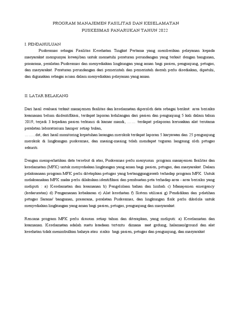 1.4.1. Ep 1. Contoh Program MFK | PDF