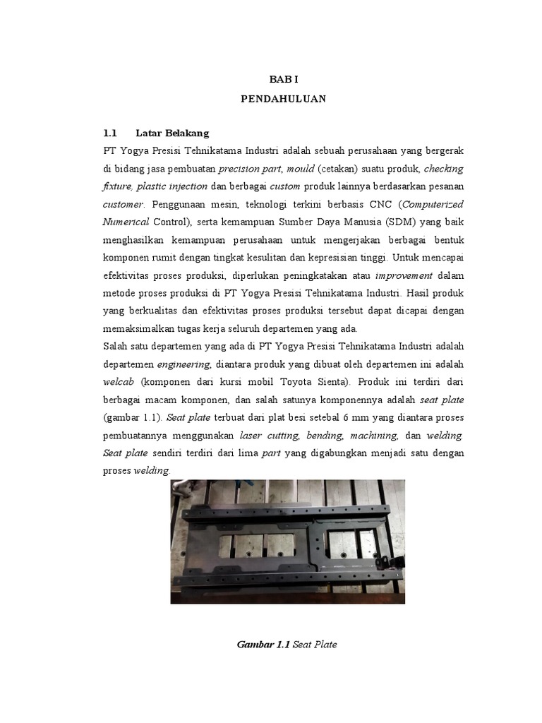 Bab 1 Dan Bab 2 | PDF