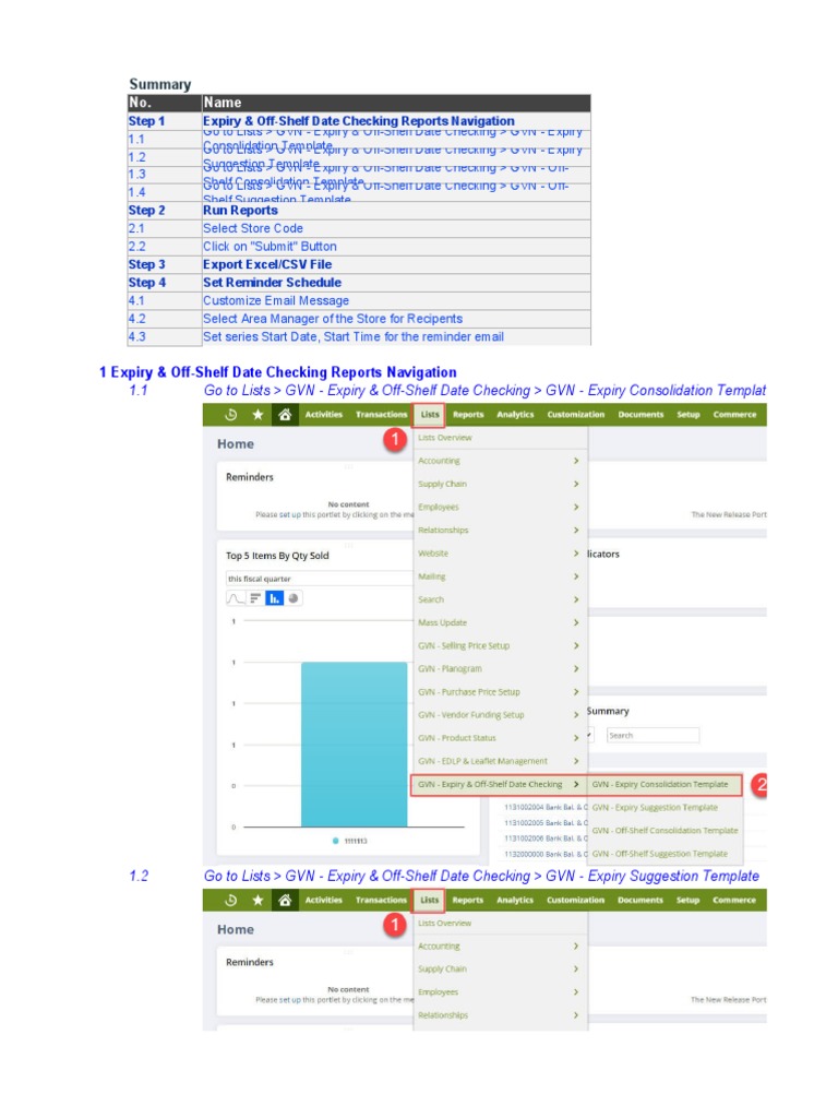 Specxx. D2B - GVN Expiry Date Checking Reminder Ver1.0 | PDF ...