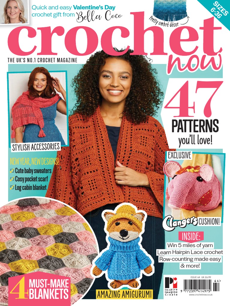 Crochet Now Issue 647 January 2021 | PDF | Crochet | Yarn