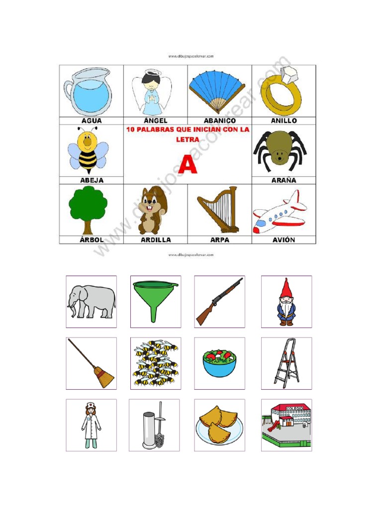 Palabras Con A | PDF