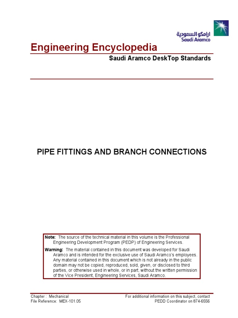 Pipe Fittings and Branch Connections | PDF | Pipe (Fluid Conveyance ...