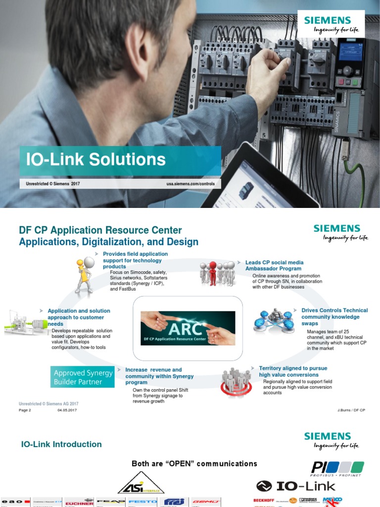 IO-Link Solutions: Unrestricted © Siemens 2017 | PDF | Information Age ...