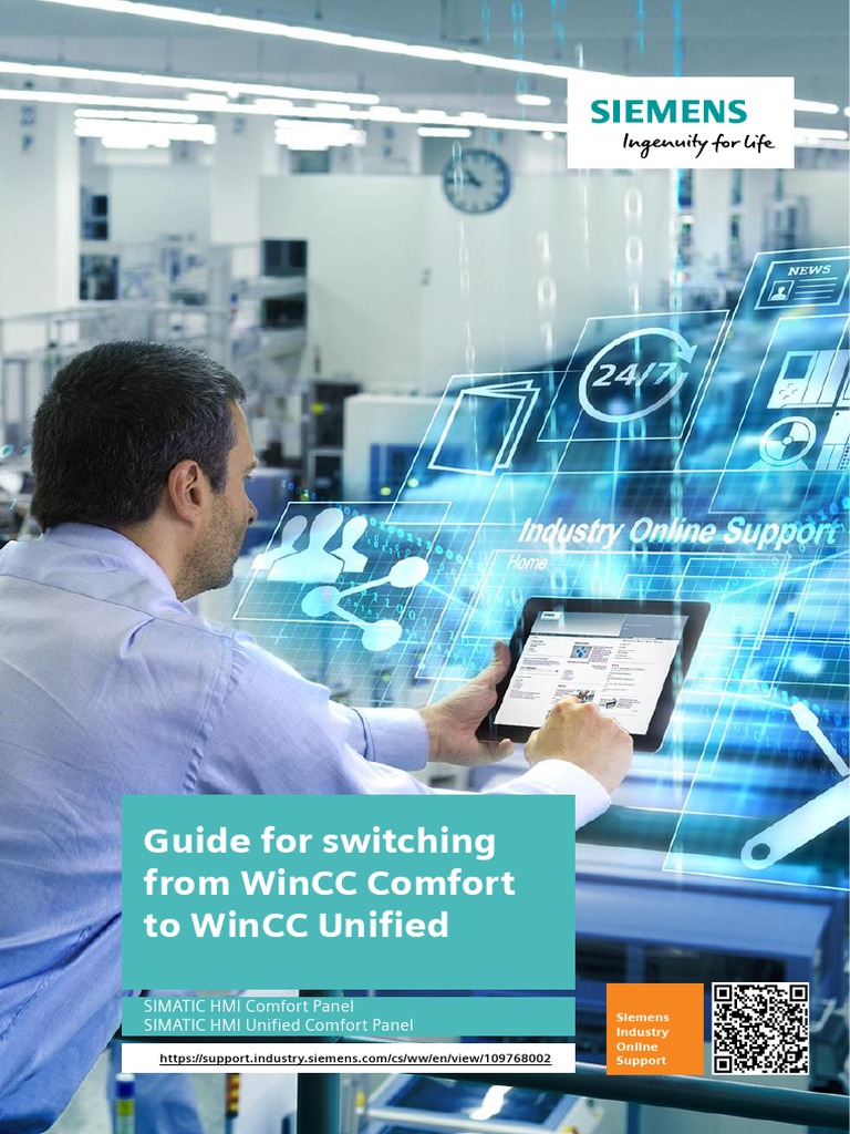 Guide For Switching From WinCC Comfort To WinCC Unified (Guía para ... Guide For Switching From WinCC Comfort To WinCC Unified (Guía para ...