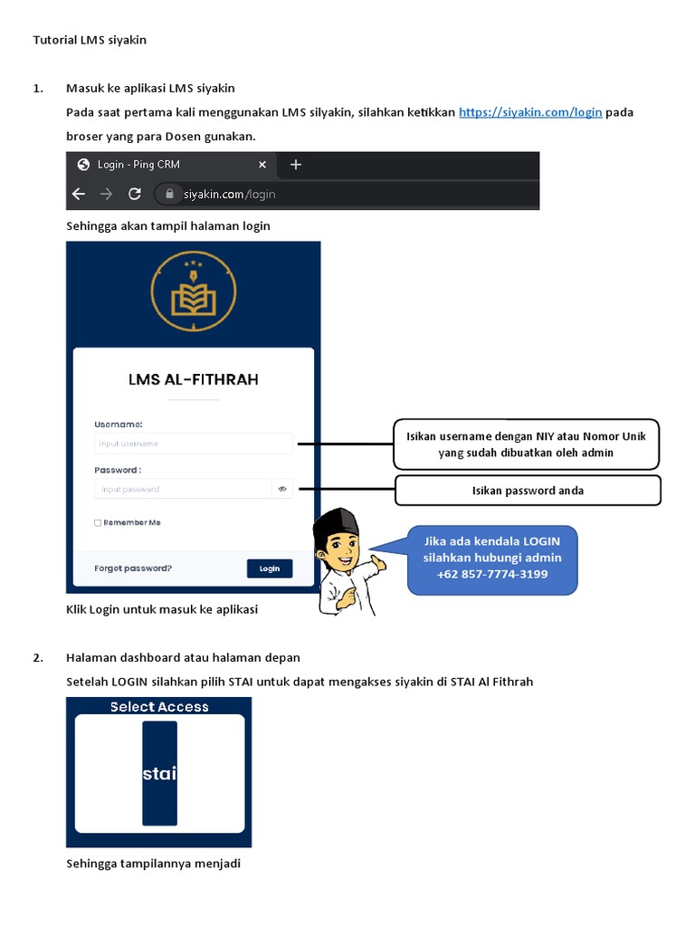 Tutorial LMS Siyakin | PDF