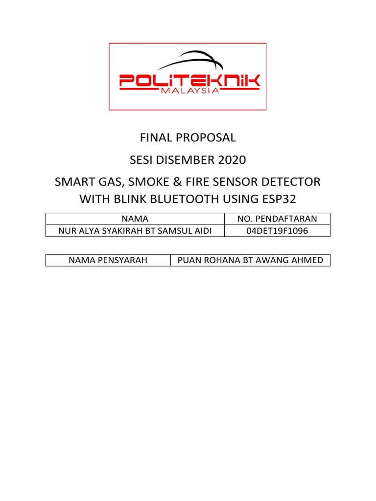 FINAL PROPOSAL Alya | PDF