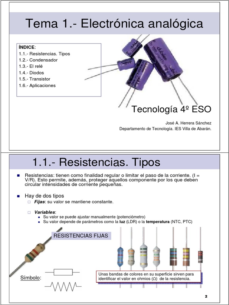 T1 Electronica Analogica Ejer | PDF | Transistor | Diodo emisor de luz
