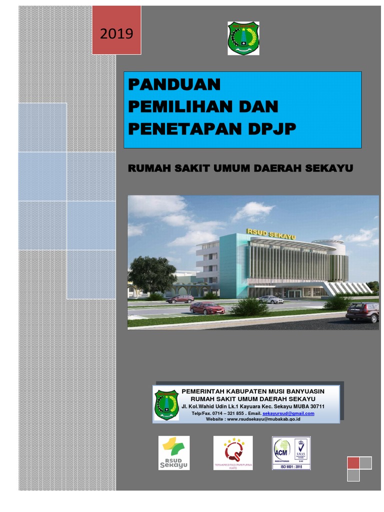 HPK 2.1 Panduan Pemilihan Dan Penetapan DPJP | PDF