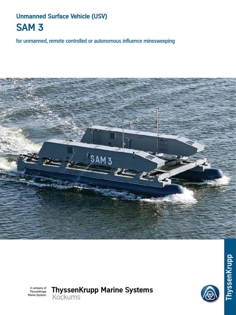 SAM3 Brochure A4 | PDF | Naval Mine | Ships