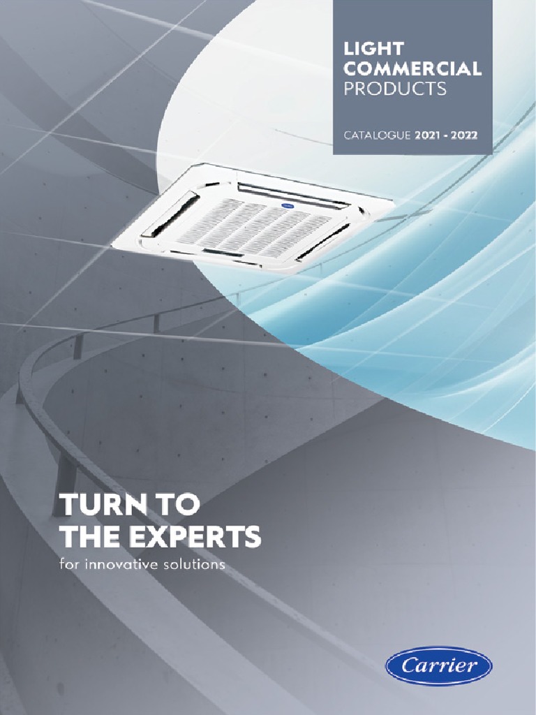 Carrier Light Commercial 2021 - en | PDF | Air Conditioning | Electric ...
