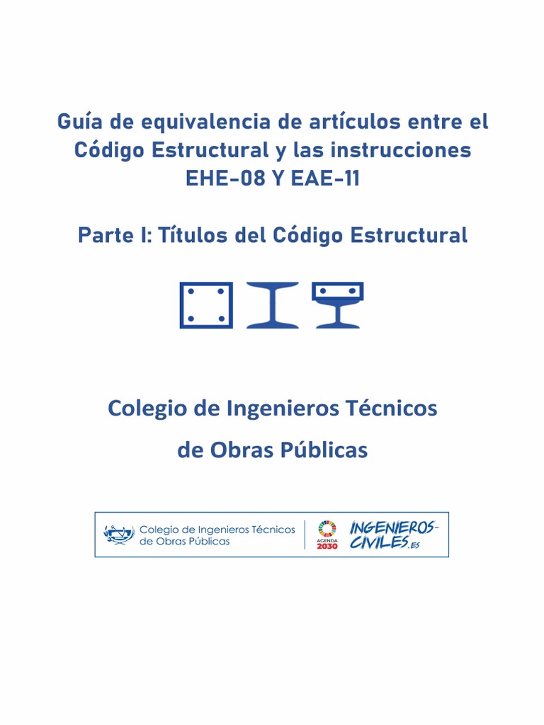 Guía de Equivalencias del Código Estructural | PDF | Hormigón | Calidad (comercial)