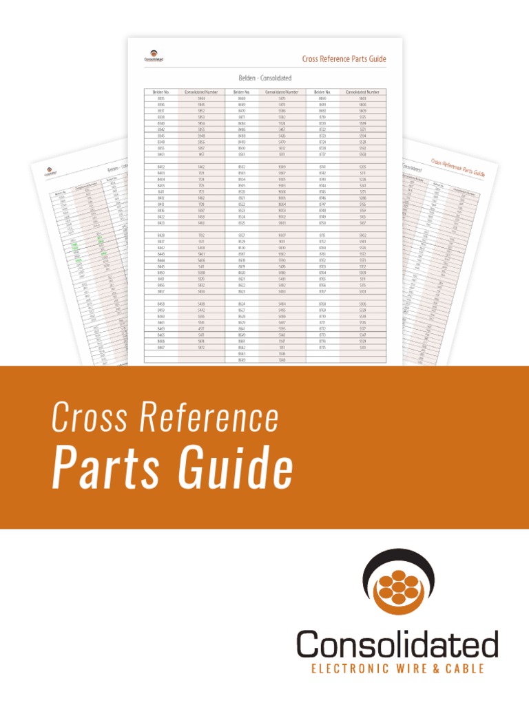 ConWire Cross Reference Parts Guide Final | PDF