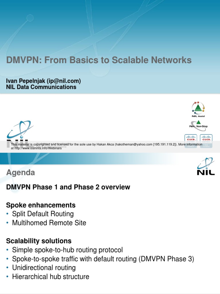 DMVPN Overview | PDF | Router (Computing) | Computer Network