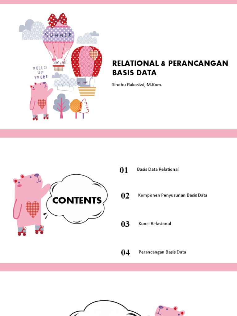 4 - Relational Dan Perancangan Basis Daata | PDF