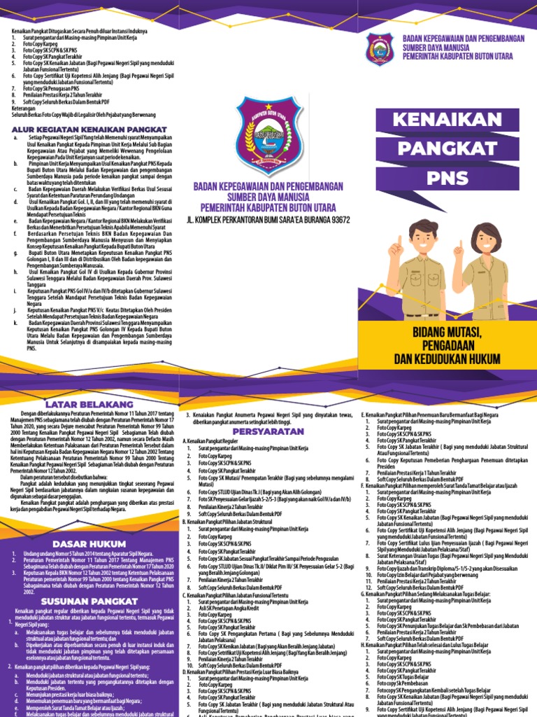 Brosur Kenaikan Pangkat | PDF