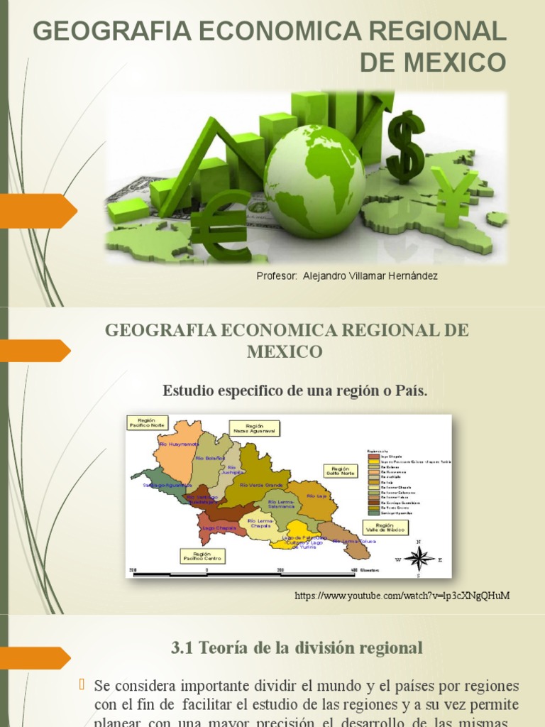 Regiones Económicas de México | PDF | México | Geografía