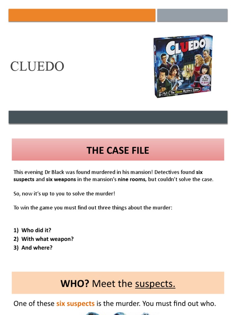 Cluedo | PDF