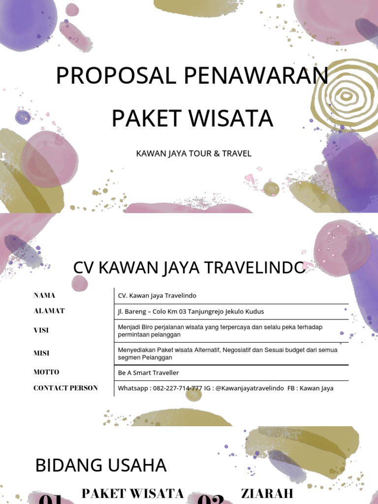 New Paket Wisata Kawan Jaya | PDF