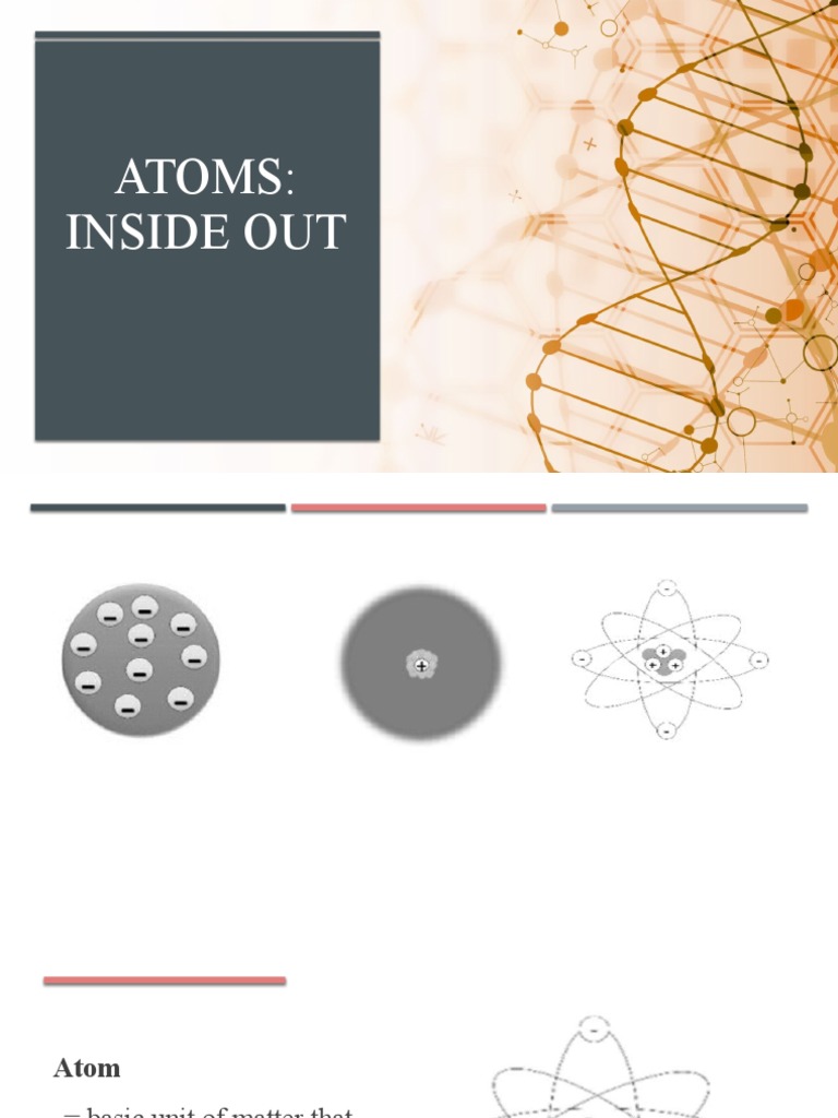 Atoms... PowerPoint | PDF | Atoms | Atomic Nucleus
