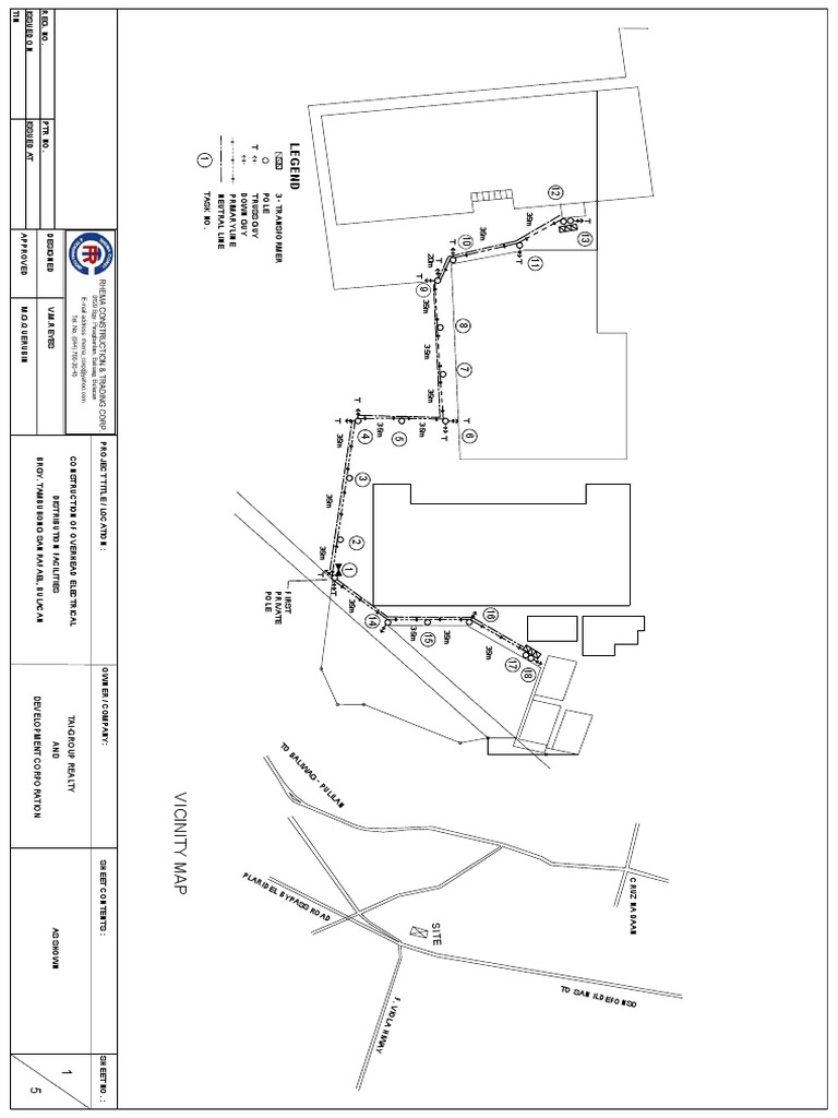 Overhead Electrical Distribution Design | PDF | Transformer | Fuse ...