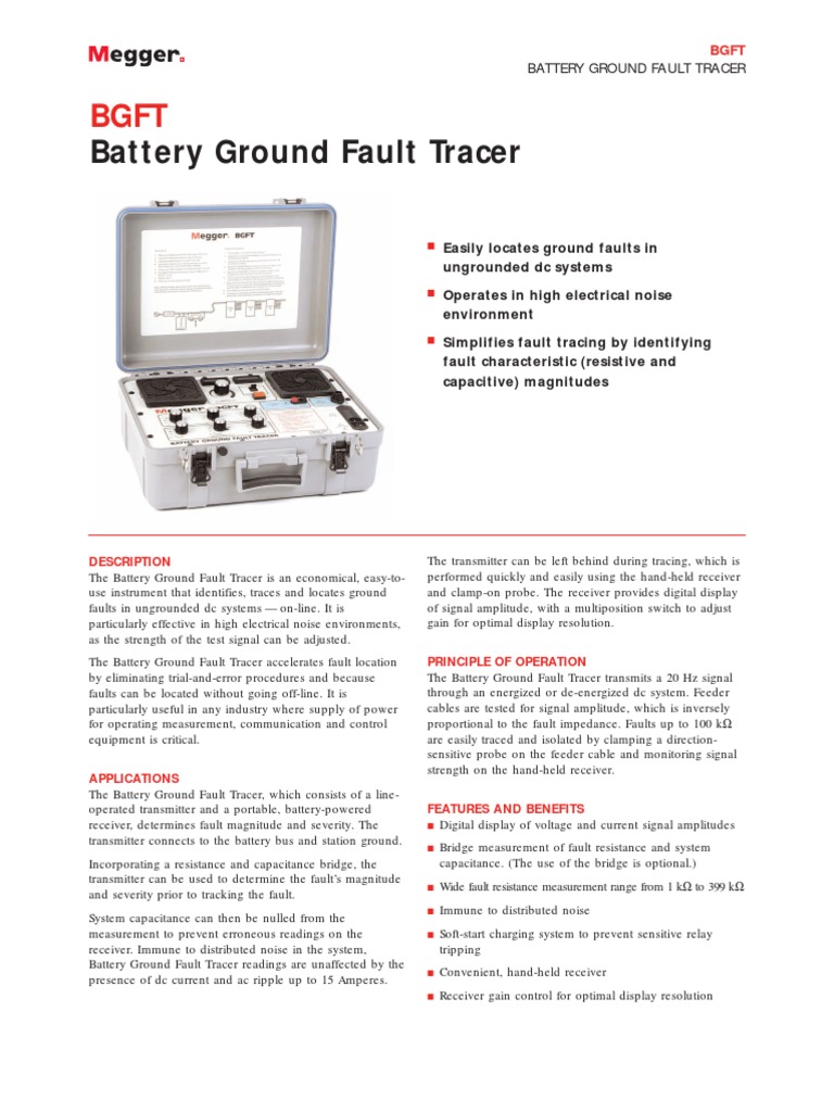 Locating and Analyzing Battery Ground Faults: An Introduction to the ...