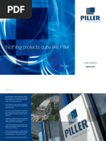 Ubt Rotary Ups Brochure en PDF | PDF | Energy Storage | Electric Generator