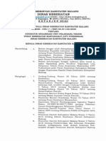 Struktur Organisasi Puskesmas Ilp 202414032024 | PDF
