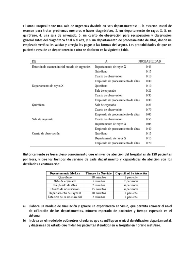 Taller de Simulacion de Procesos Con Simio | PDF