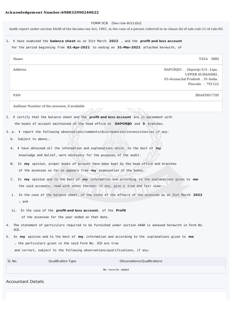 3CB-3CD Fy 21-22 | Download Free PDF | Payments | Expense