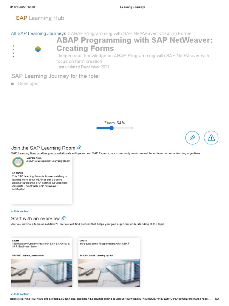 Abap Programming With Sap Netweaver Creating Forms Pdf Learning 6170