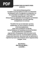 Panalangin para Sa Mga Guro | PDF