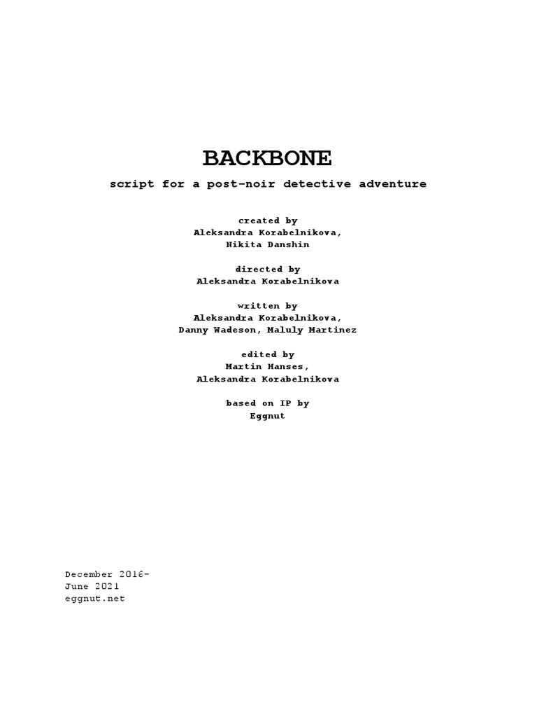 Backbone Words DLC PDF | PDF